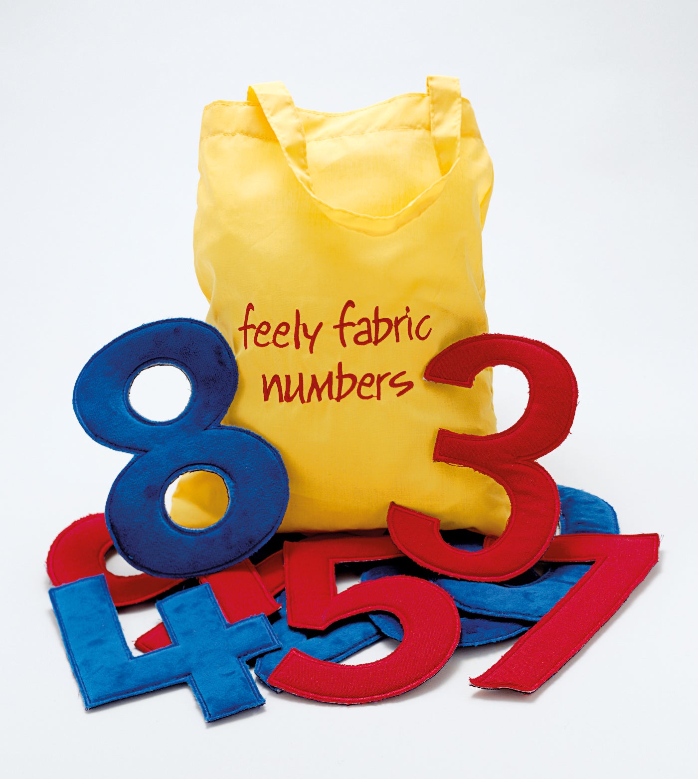 Feely Fabric Numbers – Chequered Fox