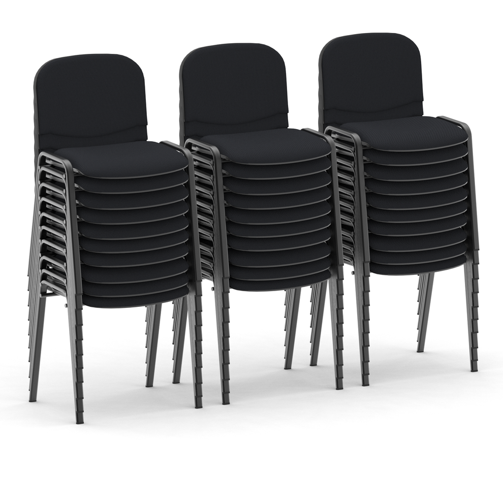 ISO Stacking Visitor/Conference Chair - Bundle of 30 – Chequered Fox