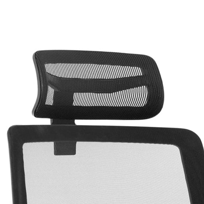 Ergo Twist / Click Black Mesh Headrest – Chequered Fox