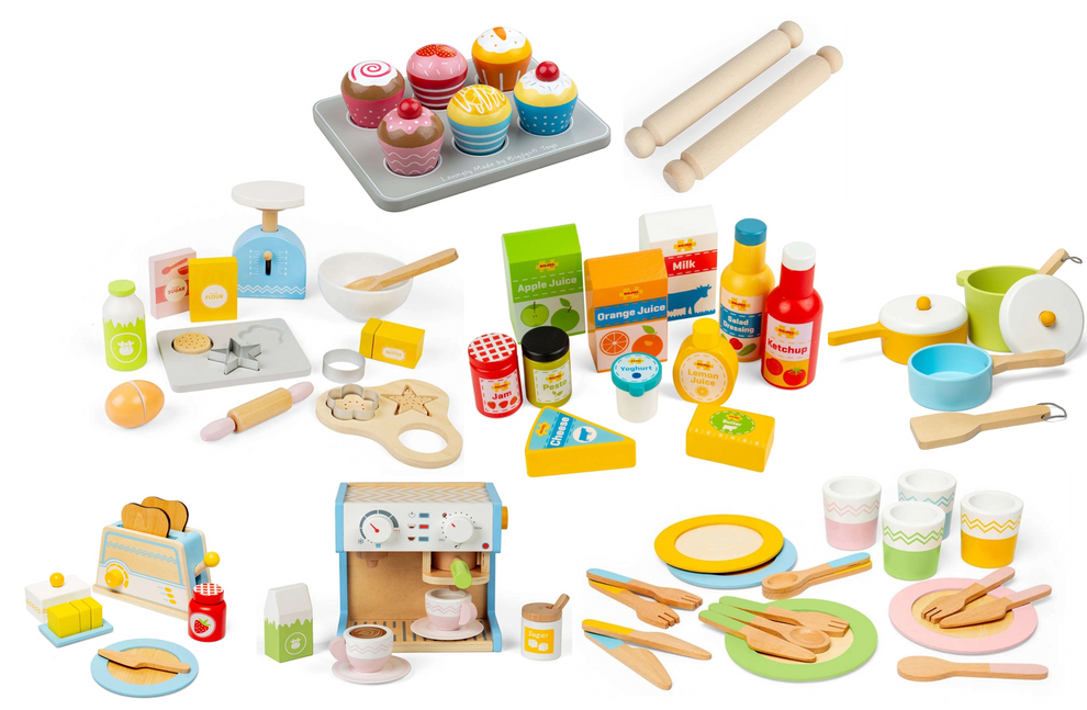 Role Play Kitchen Bundle – Chequered Fox