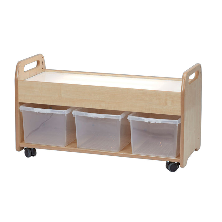 Millhouse Early Years Low Light Box Trolley – Chequered Fox