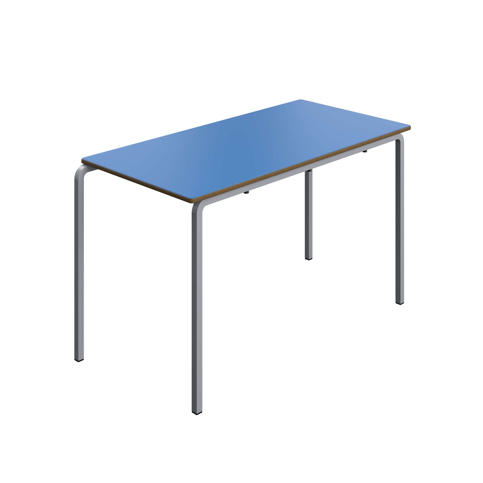 Titan Crush Bent Frame Table | 1200x600x760 |White/Grey – Chequered Fox
