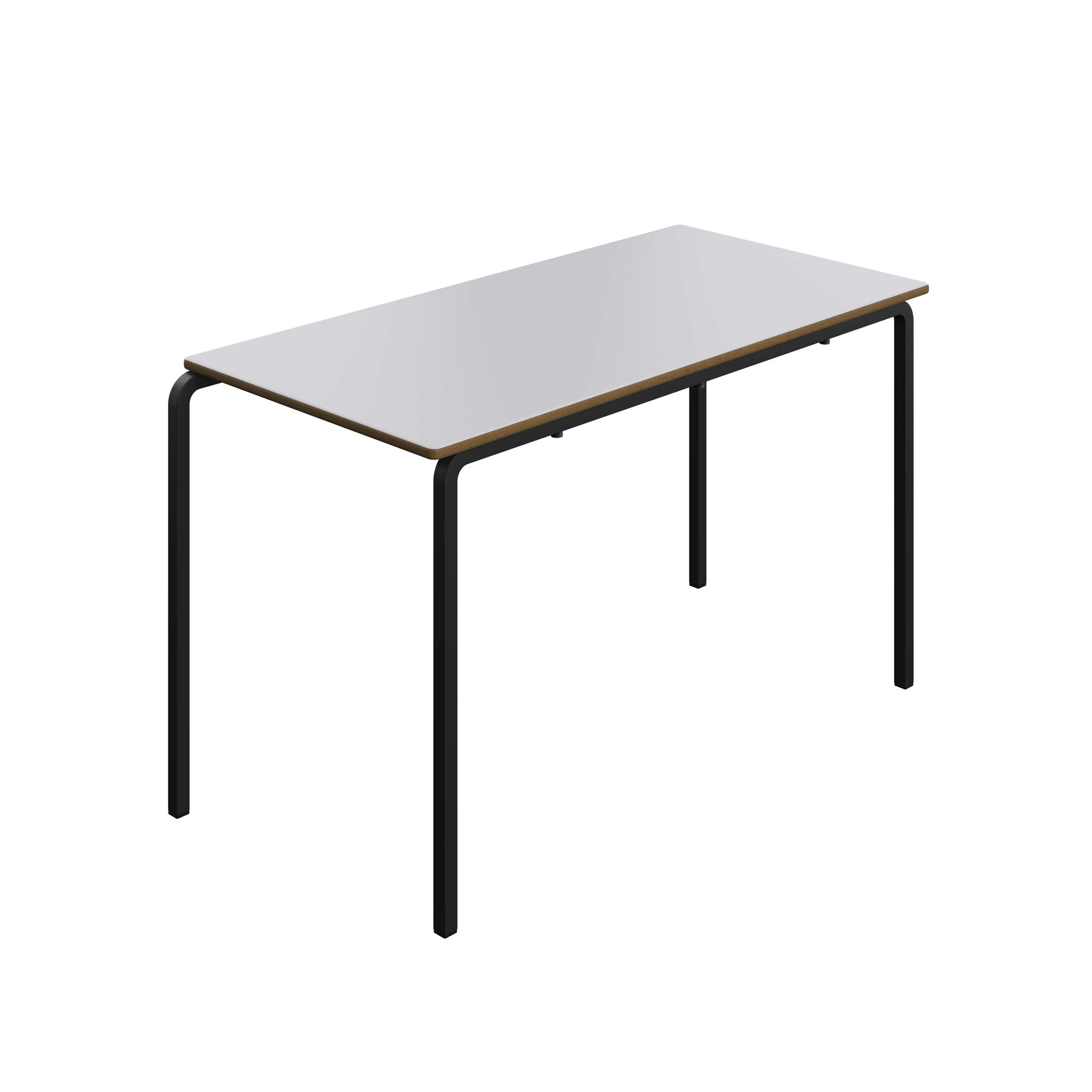 Titan Crush Bent Frame Table | 1200x600x760 |White/Grey – Chequered Fox